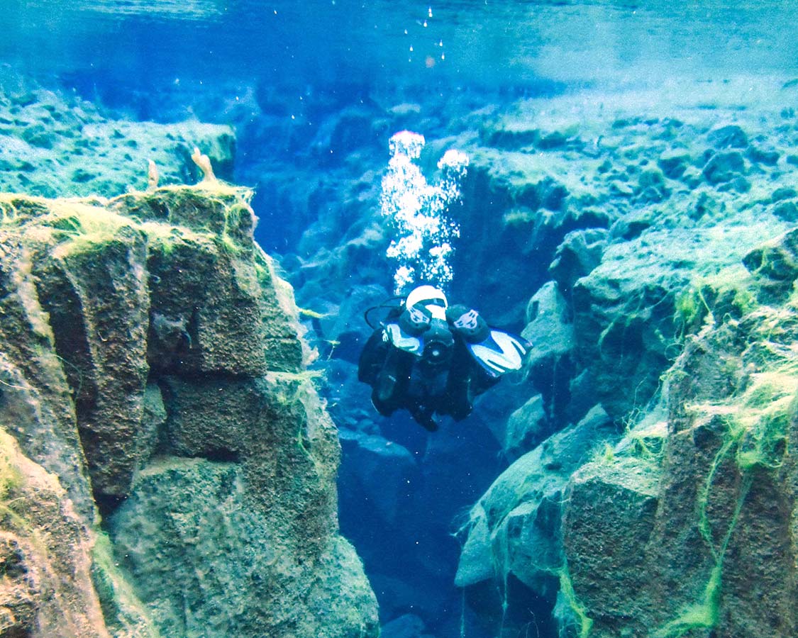 Diving in Silfra Iceland at Thingvellir National Park - Adventure ...